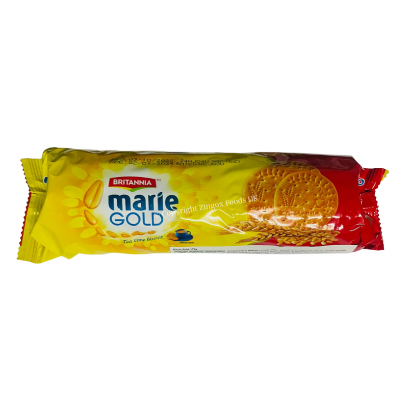 Britannia Marie Gold Biscuits 154gm – Zingox Foods UK