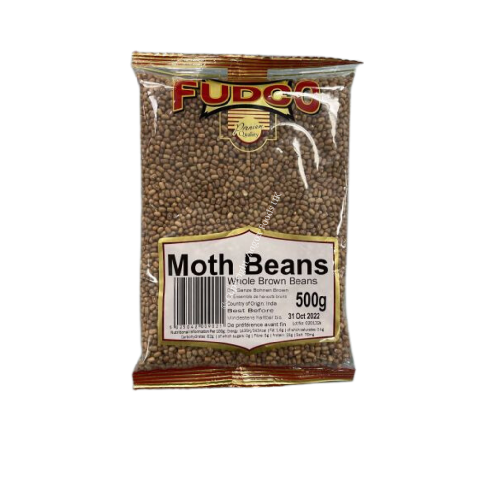 Fudco Moth Beans 500gm – Zingox Foods UK